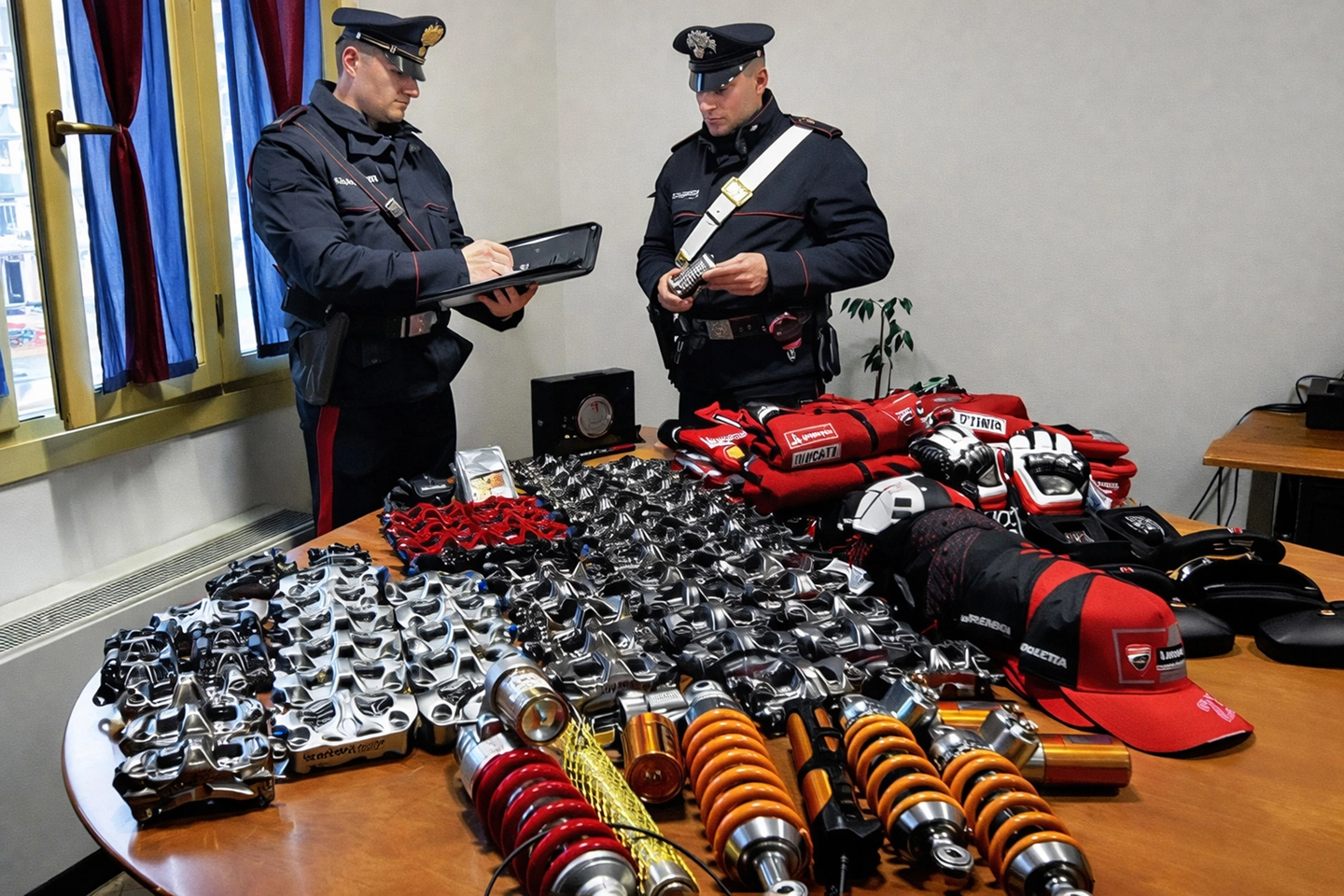 Stolen Ducati MotoGP Race Parts Found in Bologna: Police Raid Reveals € ...